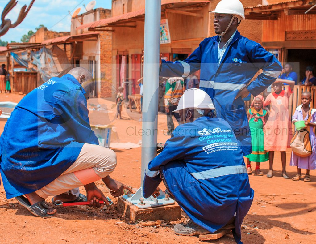 Solar Street lighting | Mubende